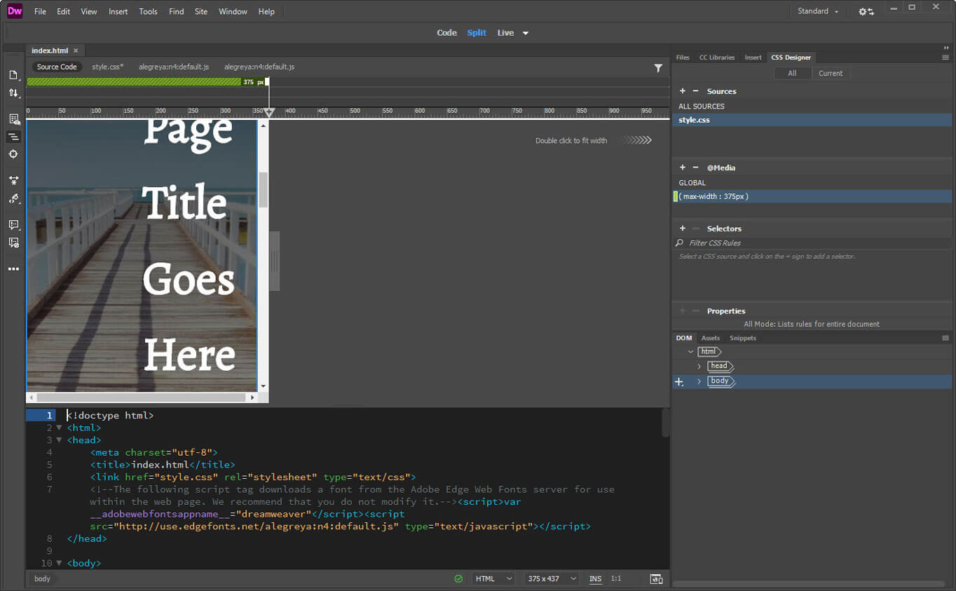Tutorial de Dreamweaver - Guía para crear un sitio web