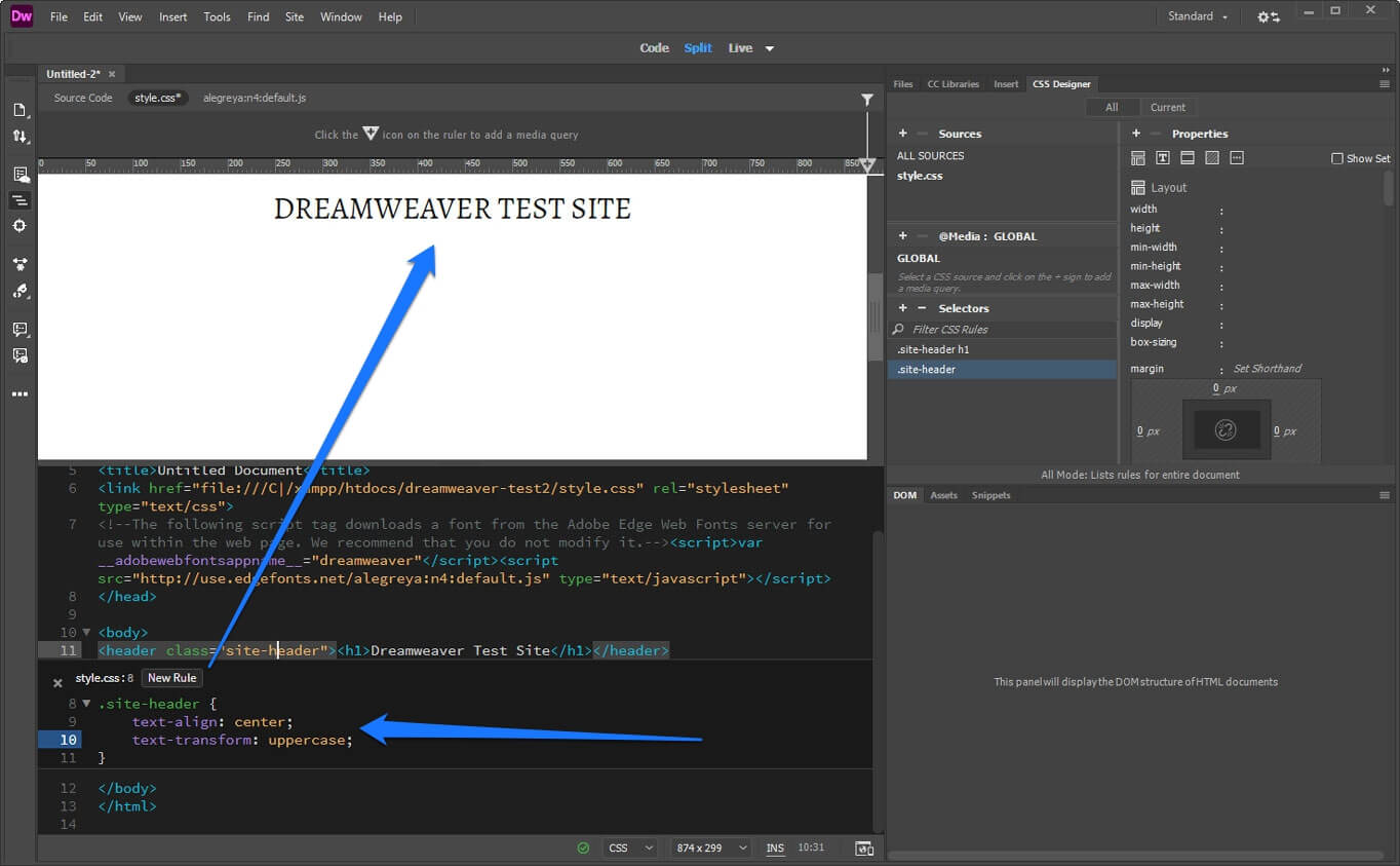 Tutorial de Dreamweaver - Guía para crear un sitio web