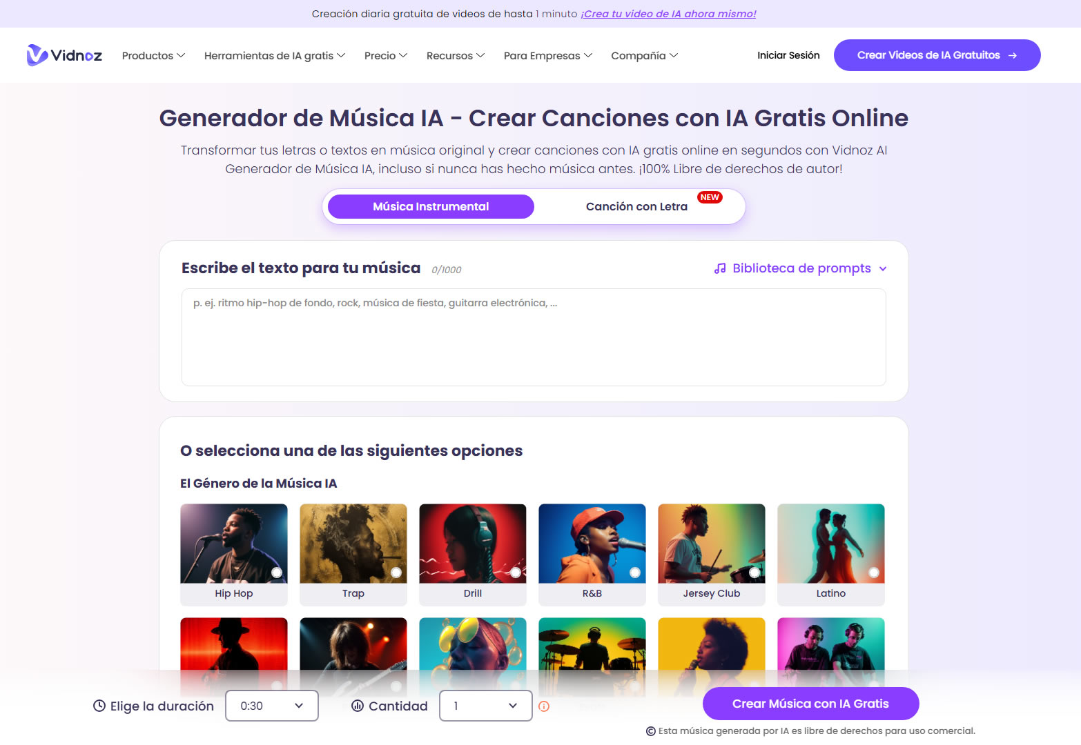 Generar música con IA: Crea canciones online paso a paso